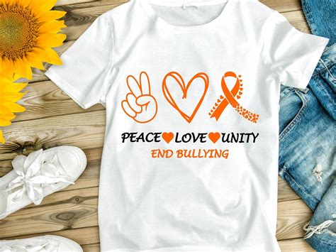 Unity Day Svg Png Peace Love Unity Svg Cricut Sublimation Design Unity Day Shirt Svg Png