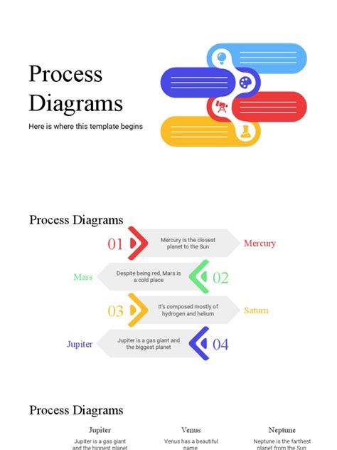 process diagrams by slidesgo pdf planets mercury planet