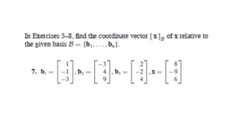 Solved In Exercises Find The Vector Determined By The Chegg