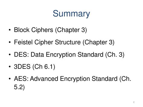 Ppt Modern Block Ciphers Powerpoint Presentation Free Download Id
