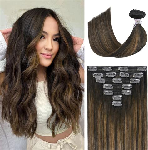 Luvme Hair Clip In Hair Extensions Real Human Hair Yaki