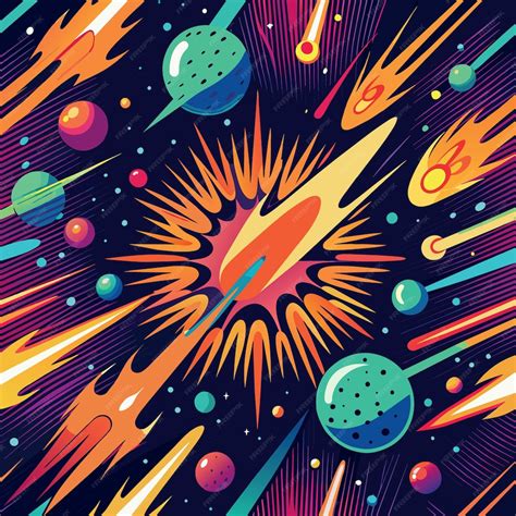 Speed Seamless Pattern Of Particles Moving Abstract Motion Background Dynamic Vector