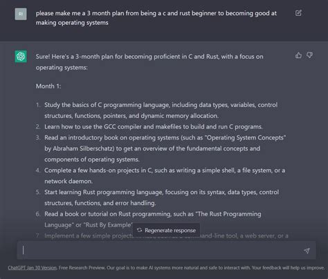 Building An Operating System In C And Rust A Three Month Guide For