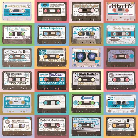 Multi Cassette Vintage Horace Panter Art