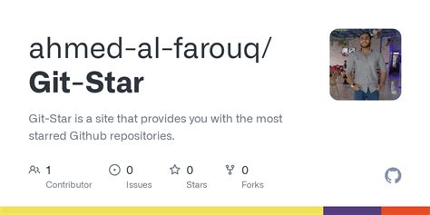 GitHub Ahmed Al Farouq Git Star Git Star Is A Site That Provides You