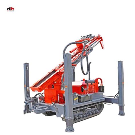 jcdrill crawler type borehole 200m air drilling hydraulic crawler
