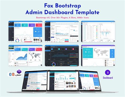 Fox Multipurpose Bootstrap 5 Admin Dashboard Template Ui Framework