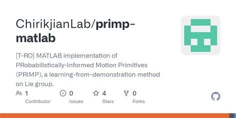 github chirikjianlab primp matlab [t ro] matlab implementation of