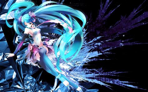 Hatsune Miku Wallpapers Cute Wallpapersafari
