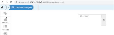 Scroll Alignment Issue For Date Picker In Dashboard Designer Dashboard Designer Helical