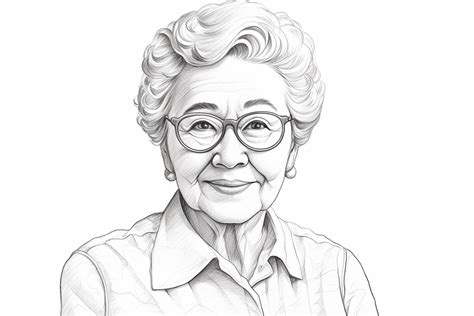How To Draw A Grandma Yonderoo