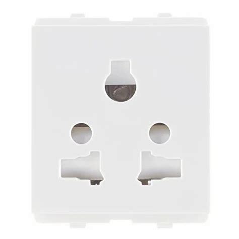 White Safety Shutter Socket 220v At 120 Piece In Chennai ID 15909556588