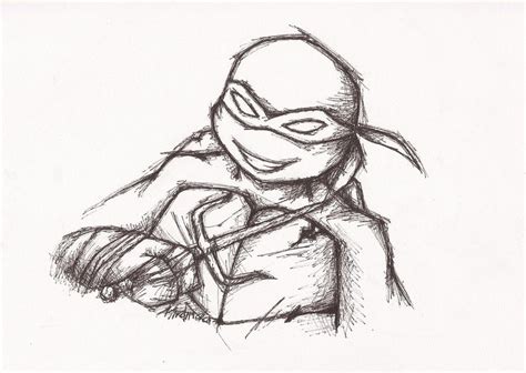 Tmnt Raphael Sketch By Morisaurus On Deviantart
