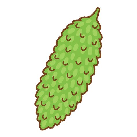 ゴーヤーのイラスト 商用OKの無料イラスト素材サイト ツカッテ
