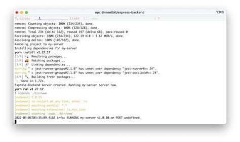 Github Meetbit Express Backend Boilerplate For An Expressjs Backend Server Complete With Live