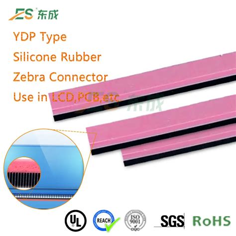 Zebra Elastomeric Connectors Lcd To Pcb Silicone Zebra Connector Buy Lcd To Pcb Silicone Zebra