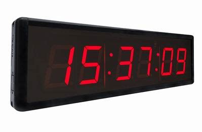 Zhixing Tech Gym Timer Led Digital Display Led Synchronized Clock Led Outdoor Race Timer