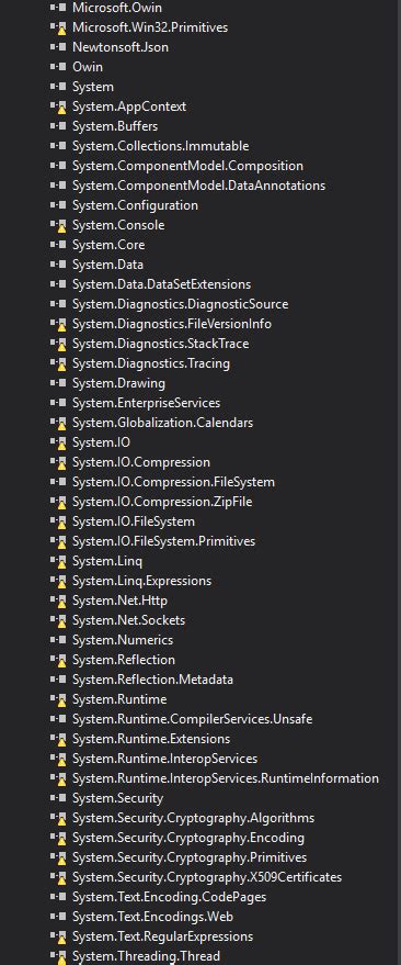 missing references to core dll in framework 4 7 1 4 7 2
