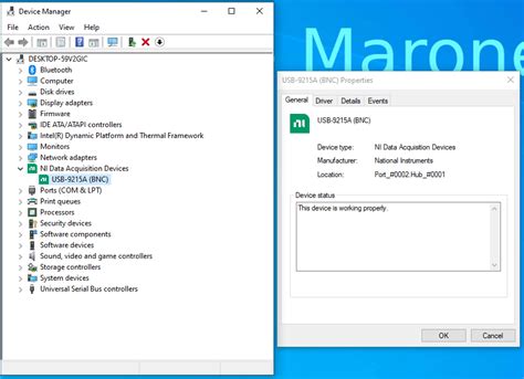 Daqmx Error 200557 With Cdaq 9171 And Ni 9215 In Max Test Panel