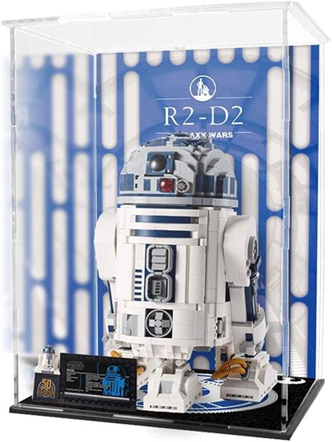 Display Case Designed For Lego 75308 Star Wars R2 D2 Model Not