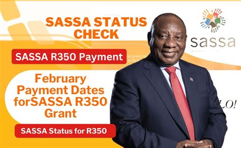 SRD R350 Status Check May 2025 Sassa Check