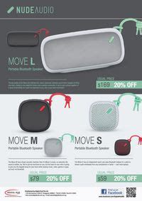 NudeAudio BT Speakers Brochures From Sitex Singapore On Tech Show Portal HardwareZone Sg
