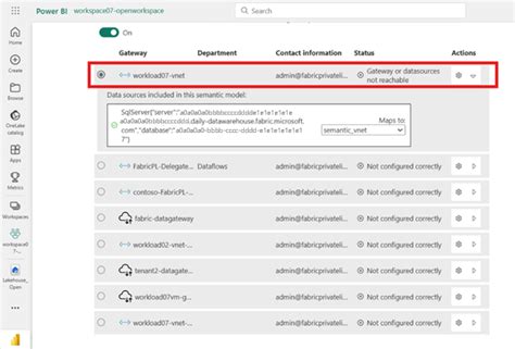 Set Up Vnet Gateway To Access Lakehouse From Power Bi Microsoft