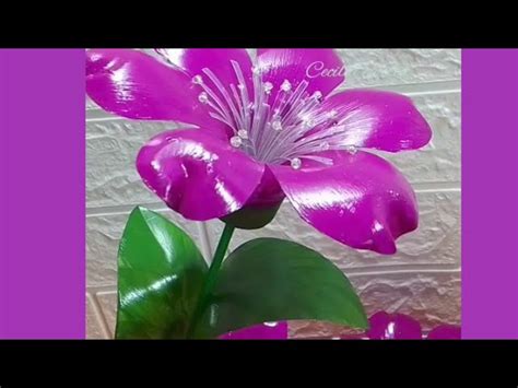 Flores Hechas Con Botellas De Plastico Flores Hechas Con Botellas De