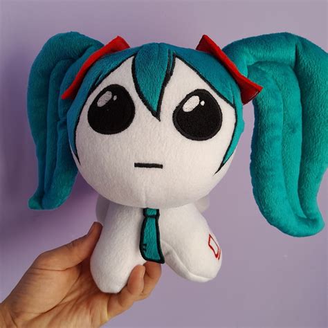 Hatsune Miku Stuffed Toy Plush Etsy