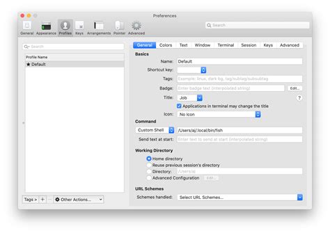Macos How To Change Default Shell In ITerm Via Command Line Super User