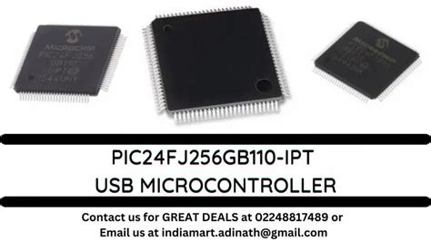 Microchip Pic24fj256gb110 Ipt Usb Microcontroller Packet At Rs 200piece In Mumbai