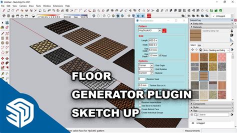 Floor Generator Sketchup Plugin