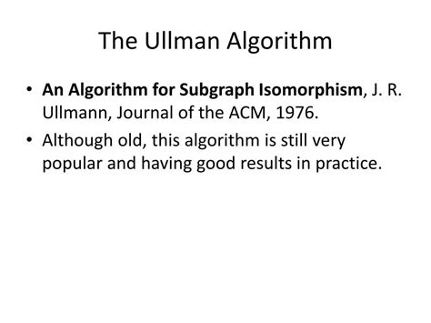 Ppt Optical Character Recognition Using The Ullman Algorithm For Graphical Matching Iddo