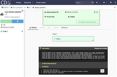 Build And Deploy A Standard Application Cds Continuous Delivery Service