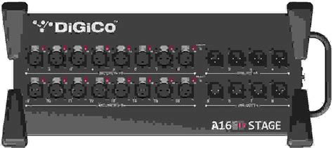 Digico A168d Dante Stage Box Sweetwater