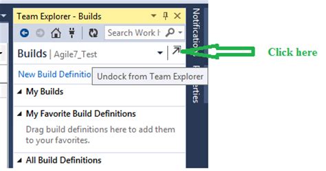 Chaminda S DevOps Journey With MSFT TFS 2013 Team Explorer Undock