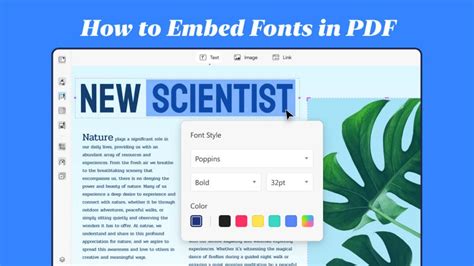 Embed Fonts In PDF Easily Flawlessly UPDF