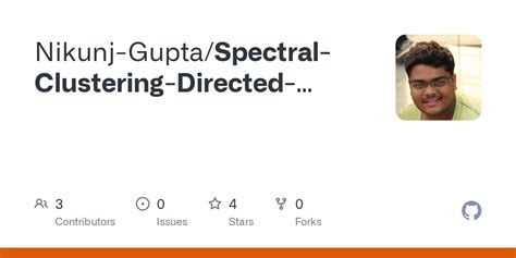 Spectral Clustering Directed Graphsdatatographipynb At Main · Nikunj Guptaspectral