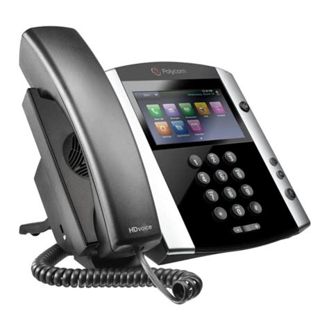 POLYCOM VVX USER MANUAL Pdf Download ManualsLib