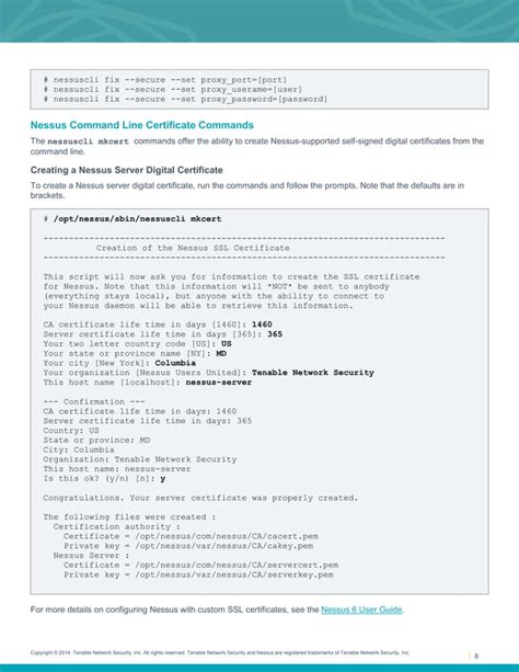 Nessus V6 Commandlinereference Pdf Operating Systems Computer Software And Applications