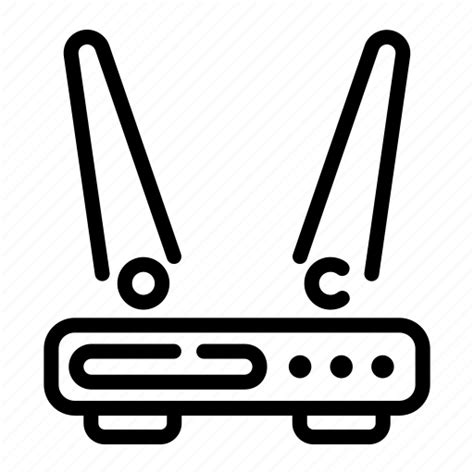 Wifi Router Wireless Internet Connection Networking Icon Download On Iconfinder