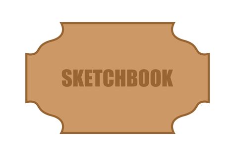 Sketchbook Label Graphic By Forhadx5 · Creative Fabrica