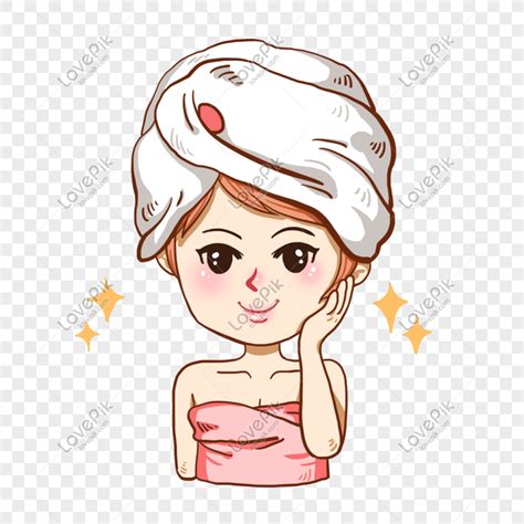 귀여운 아름다움 뷰티 일러스트 Png 일러스트 무료 다운로드 Lovepik