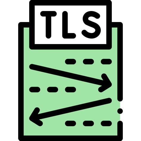 Tls Protocol Detailed Rounded Lineal Color Icon