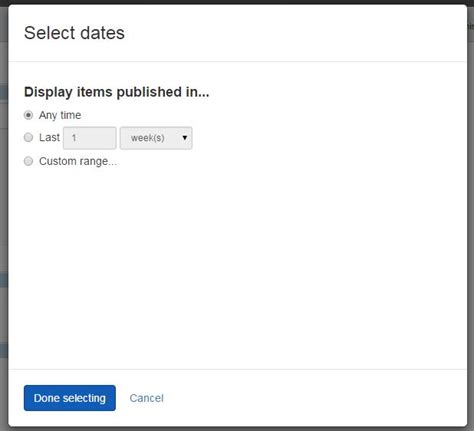 TimeSpan Selector Sitefinity CMS Development