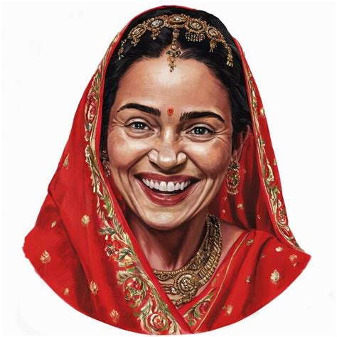 Premium Photo Create A Nide Indian Lady