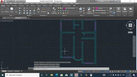 جلسه دوم رسم پلان معماری با اتوکد Youtube