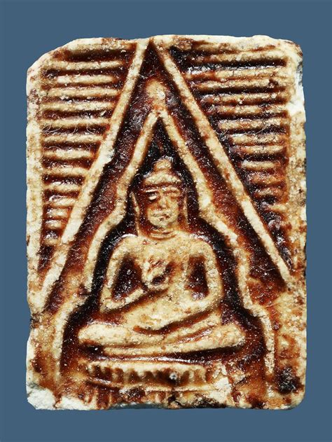 พระผงของขวัญ วัดปากน้ำ รุ่น 1 เคลือบ พิมพ์ที่ 4 เก่าๆ Ennxo