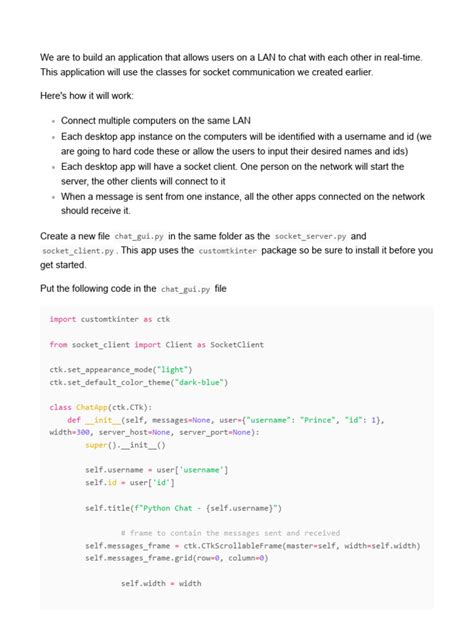 real time desktop chat app pdf application software computer network
