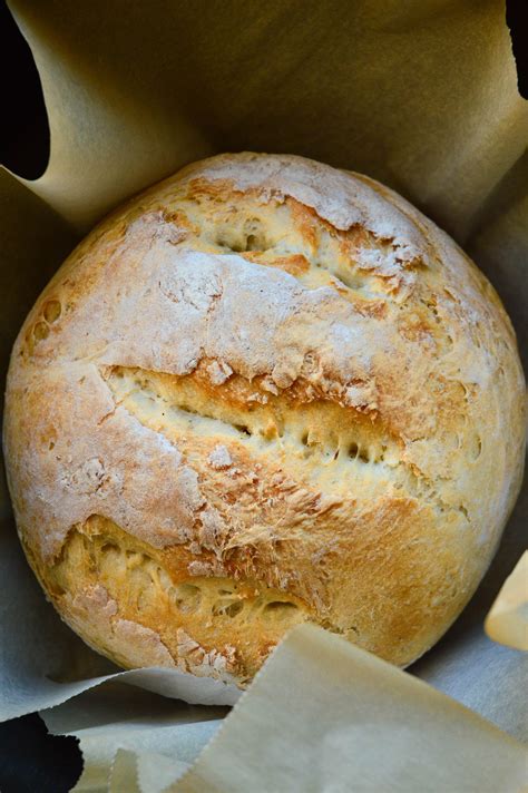 Easy No Knead Crusty Artisan Boule Bread Recipe This Is How I Cook